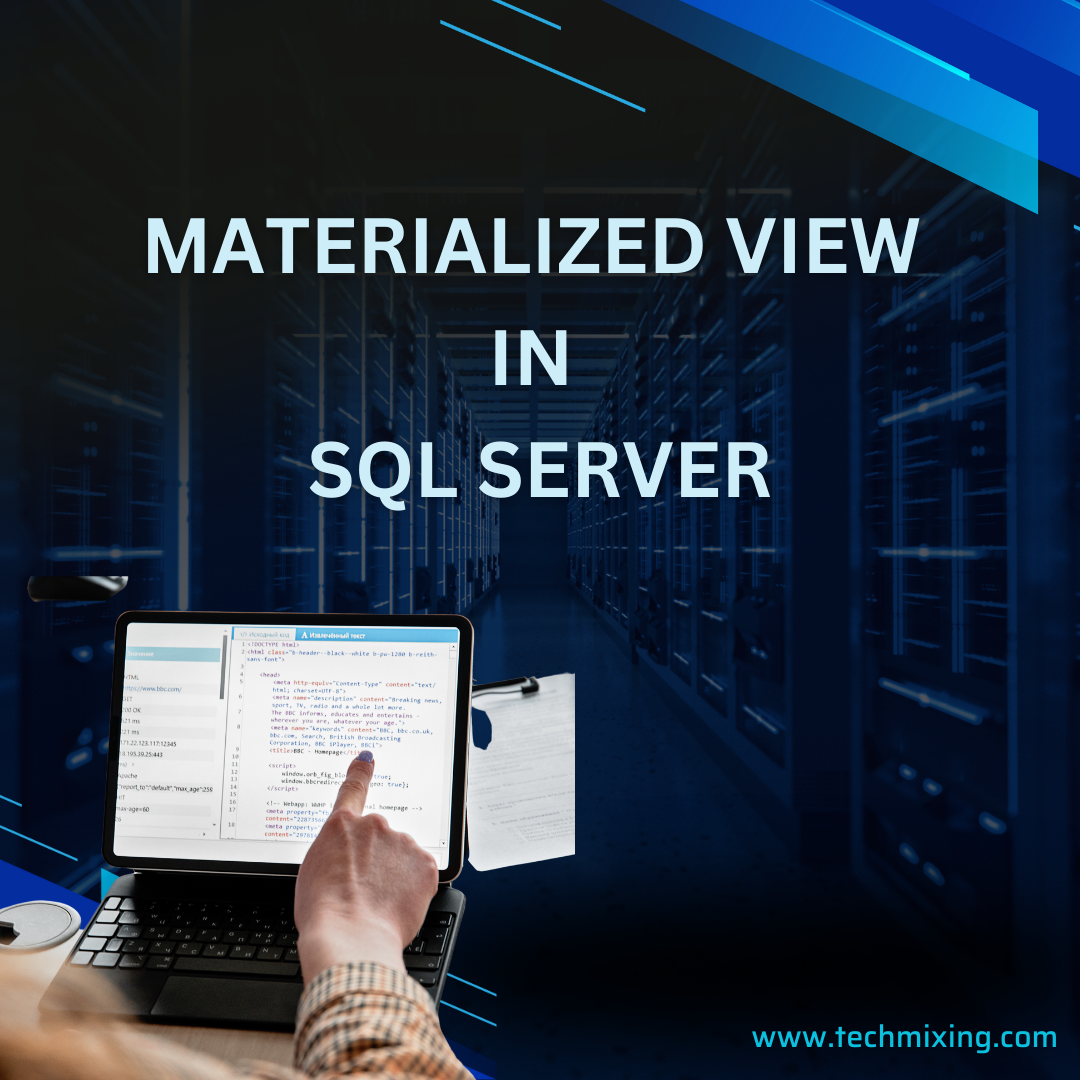 Materialized View in SQL Server and its benefits - Technology with ...