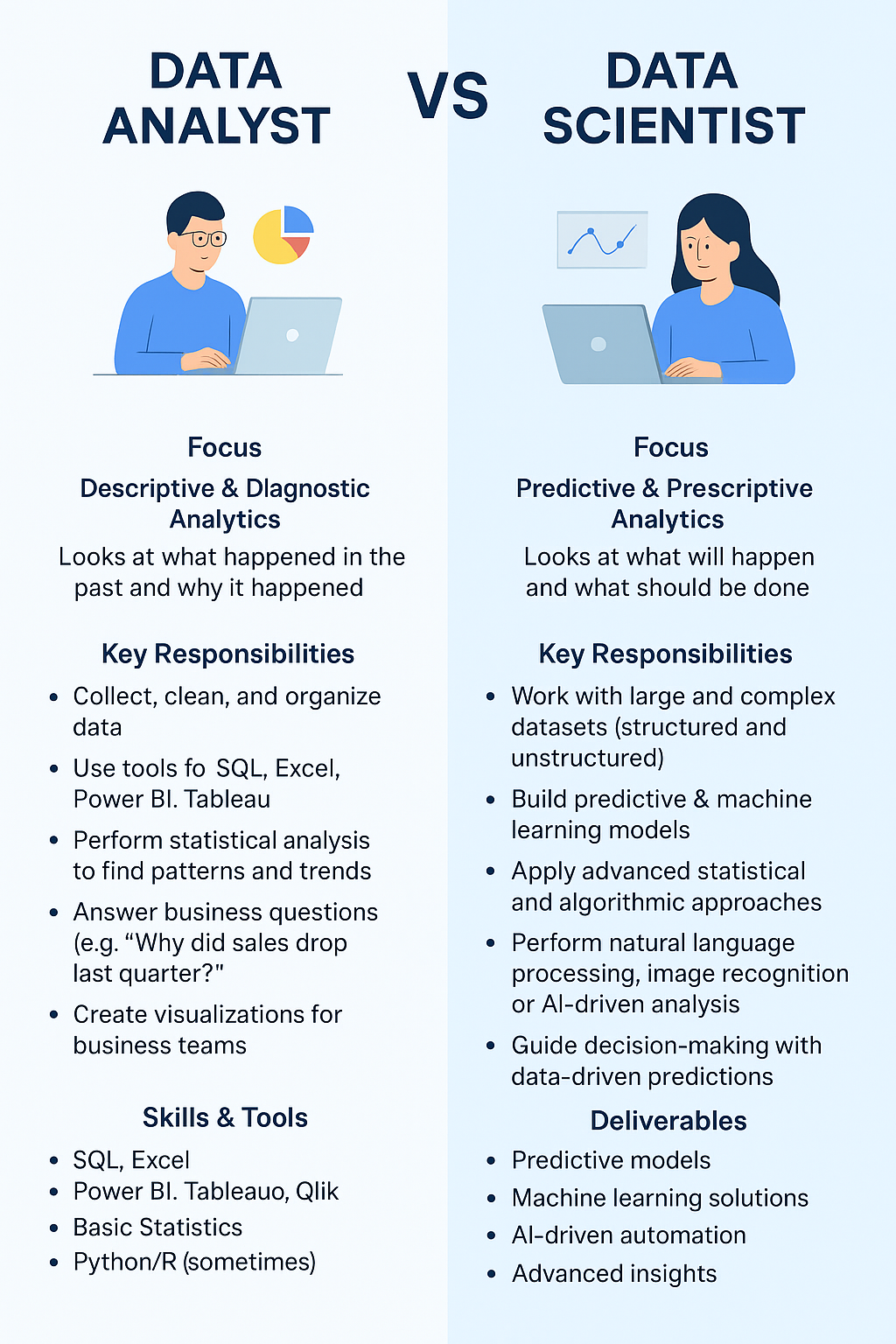 What’s the Difference Between a Data Analyst and a Data Scientist ...